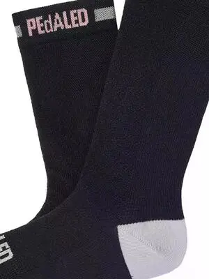 PEDALED Logo Embroidered Socks