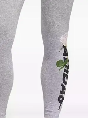 Adidas Rose-print Leggings