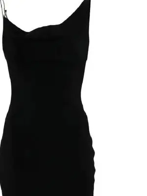 MUGLER Cowl-neck Dress