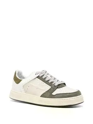 Premiata Leather Panelled Sneakers
