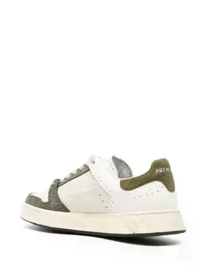 Premiata Leather Panelled Sneakers