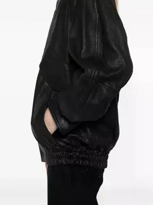 Nour Hammour Ariste Leather Jacket - Black
