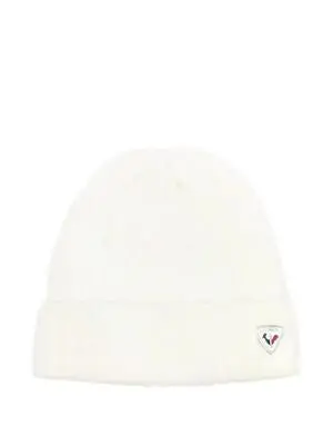 Rossignol Naya Logo-patch Beanie - White