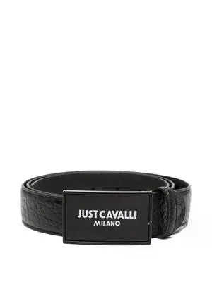 Just Cavalli Logo Belts For Men