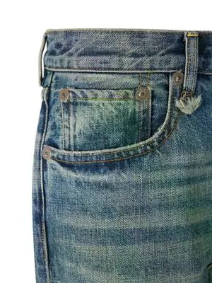 R13 Embroidered-pocket Jeans