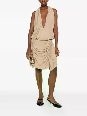 Christopher Esber Shibari Ruched Midi Dress
