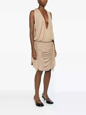 Christopher Esber Shibari Ruched Midi Dress