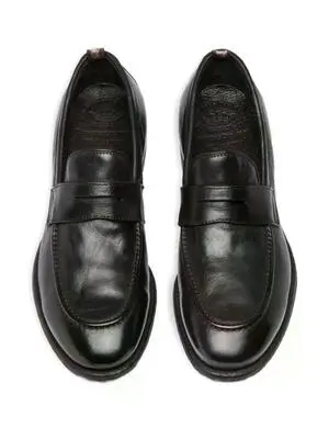 Officine Creative Leather Loafers - Brown