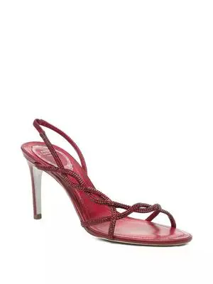 Rene Caovilla 80mm Braid Sandals