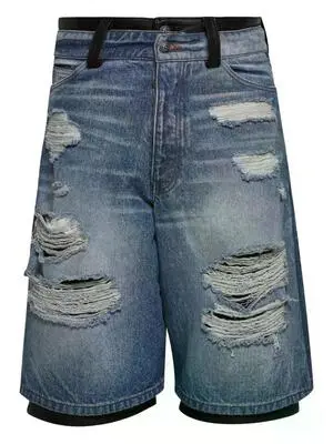 EARTHLING VIP Stacked Denim Shorts