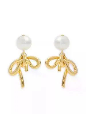 Completedworks 18k-plated Bow Earrings - Gold