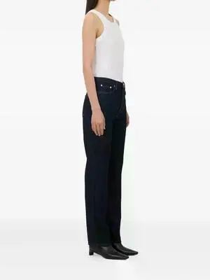 Loulou De Saison Straight-leg Jeans - Blue