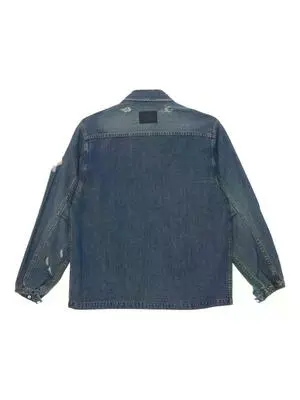 Helmut Lang Distressed Denim Jacket