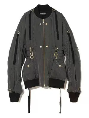 UNDERCOVERISM Pinstripe Bomber Jacket