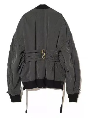 UNDERCOVERISM Pinstripe Bomber Jacket