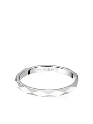 Boucheron Facette Ring - Silver
