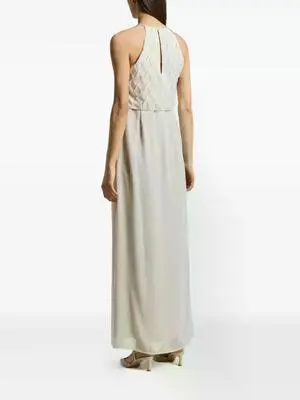 Peserico Pleated Maxi Dress