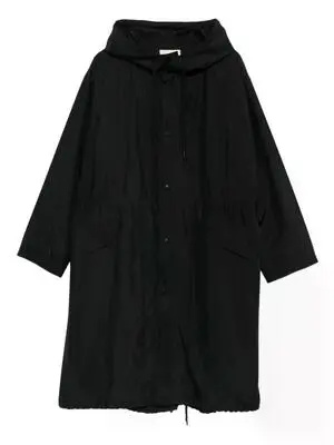 6397 Hooded Drawstring Coat