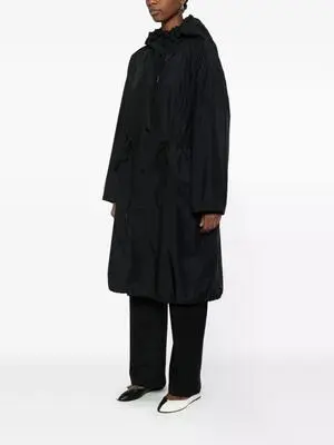 6397 Hooded Drawstring Coat