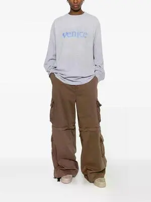 ERL Layered Cargo Trousers - Brown