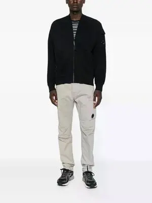C.P. COMPANY Zip-up Jacket - Black