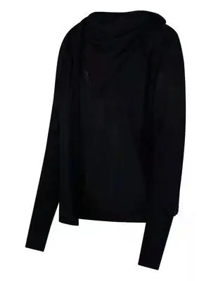 ROBERTO COLLINA Draped Cowl-neck Sweater
