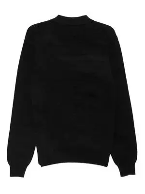 Hugo Polo-collar Zip-front Sweater