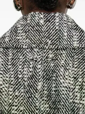Patrizia Pepe Herringbone Double-breasted Coat
