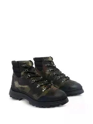 Hogan Leather Hiking Boots