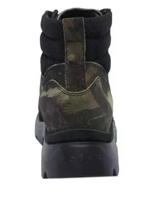 Hogan Leather Hiking Boots