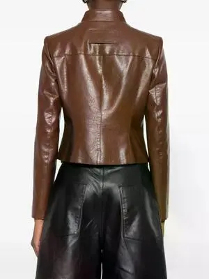 Patrizia Pepe Zip-front Flap-pocket Jacket
