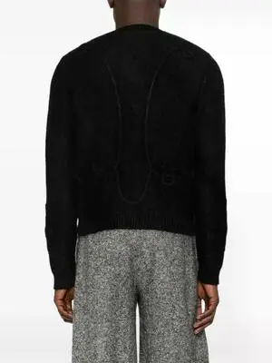 Alexander McQueen Braided-detail Button Cardigan