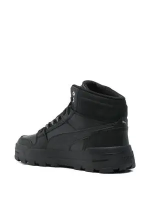 PUMA Rebound Leather High-top Sneakers