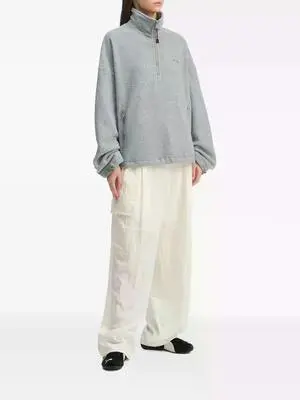 TOUT A COUP Half-zip Fleece Sweatshirt