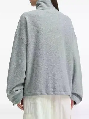 TOUT A COUP Half-zip Fleece Sweatshirt