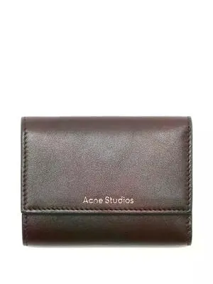 Acne Studios Leather Cardholder - Brown
