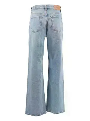 7 For All Mankind Logo-patch Straight-leg Jeans