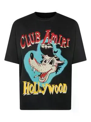 Amiri Wolf Oversized T-shirt