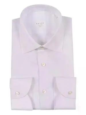 XACUS Button-cuff Cotton Shirt