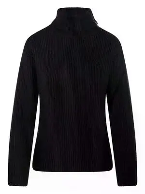 P.a.r.o.s.h Ribbed Turtleneck Zip-fastening Jumper