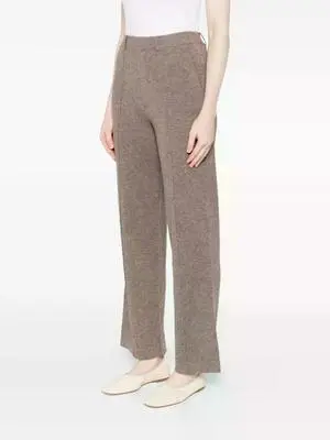 GOTHA Wide-leg Knit Pants With Side Pockets