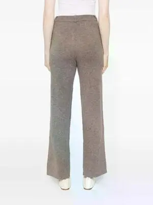 GOTHA Wide-leg Knit Pants With Side Pockets