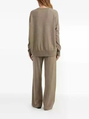 Chinti & Parker Cashmere Crew Neck Sweater - Neutrals