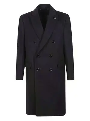 Lardini Double Breasted Coats For Men