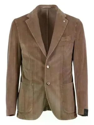 BRANDO Single-breasted Corduroy Blazer