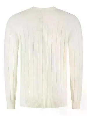 GRAN SASSO Ribbed Crew-neck Sweater