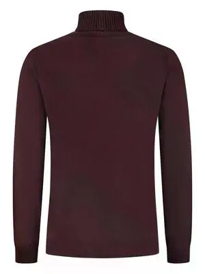 DORIANI Turtleneck Sweater - Red