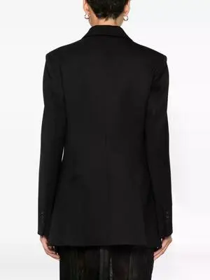 P.a.r.o.s.h Double-breasted Blazer - Black