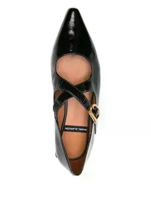 ANGEL ALARCON Venice Buckled Ballet Flats