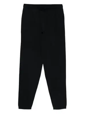 Emporio Armani Drawstring Straight-leg Trousers